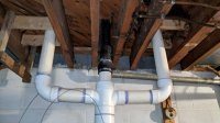 Back to back lavatory DWV redo | Terry Love Plumbing Advice & Remodel ...