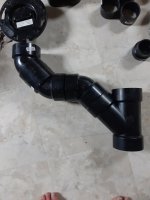 3 45s to vertical wye for main floor toilet?? | Terry Love Plumbing ...