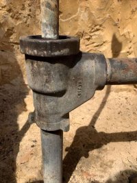 Stockham NA233 well tee? Not sure how to pull the drop pipe | Terry ...