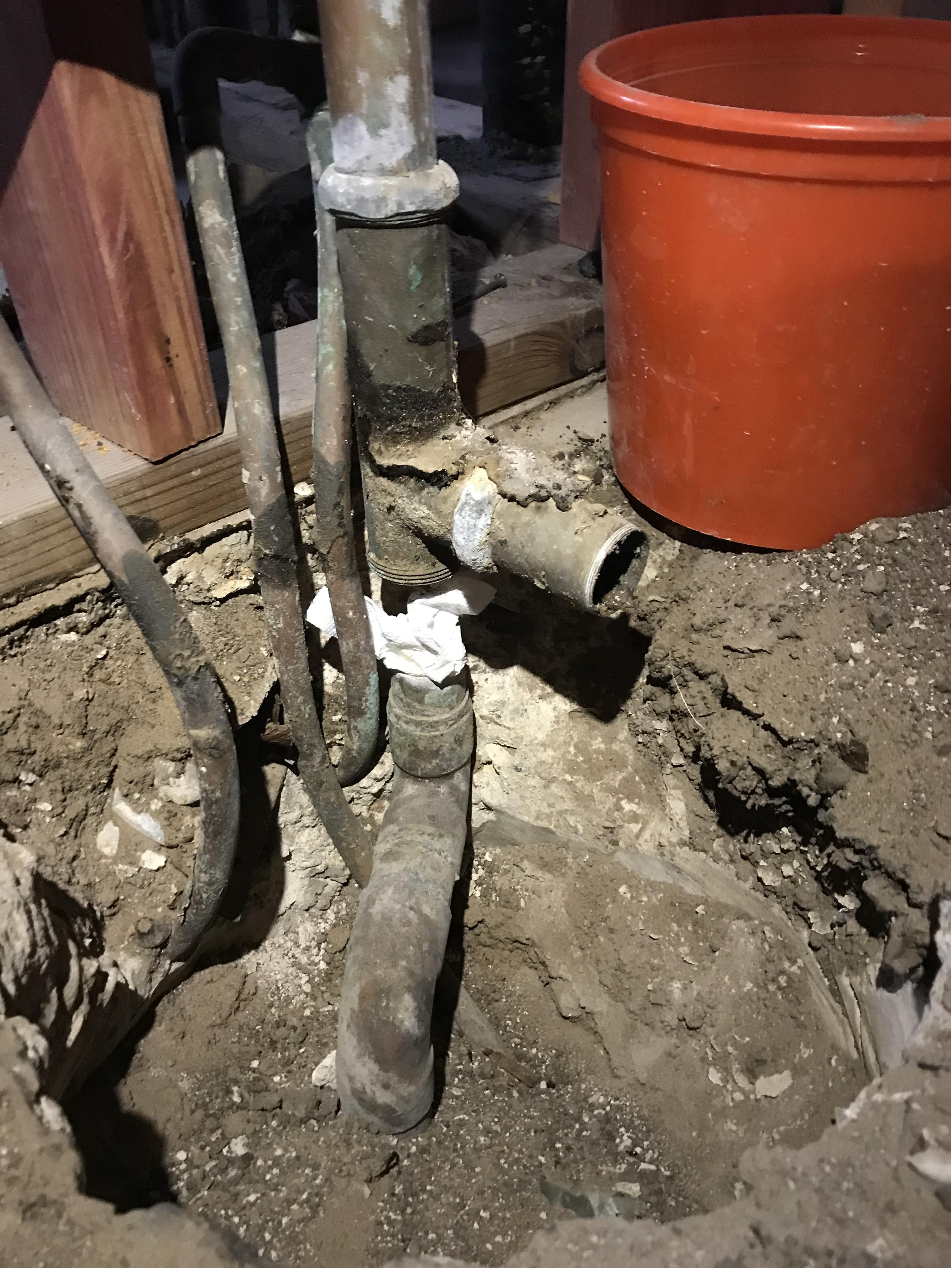 Slab on Grade - Missing Bathtub Trap? | Terry Love Plumbing Advice ...