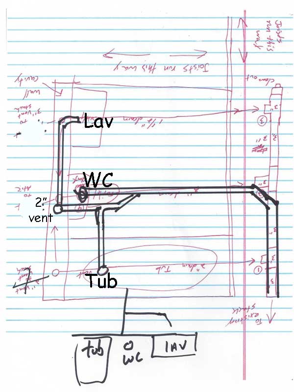 New bathroom DWV design | Terry Love Plumbing Advice & Remodel DIY ...