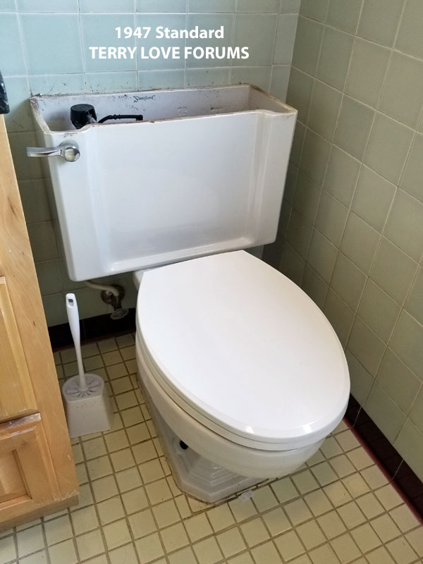 Standard toilet 1947 | Terry Love Plumbing Advice & Remodel DIY ...