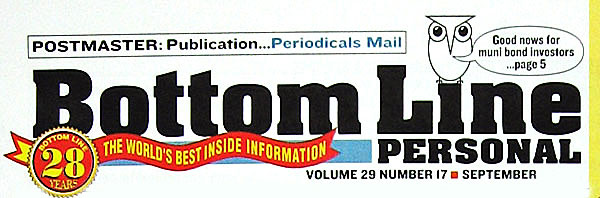 Bottom Line Personal, Todays Best Toilets